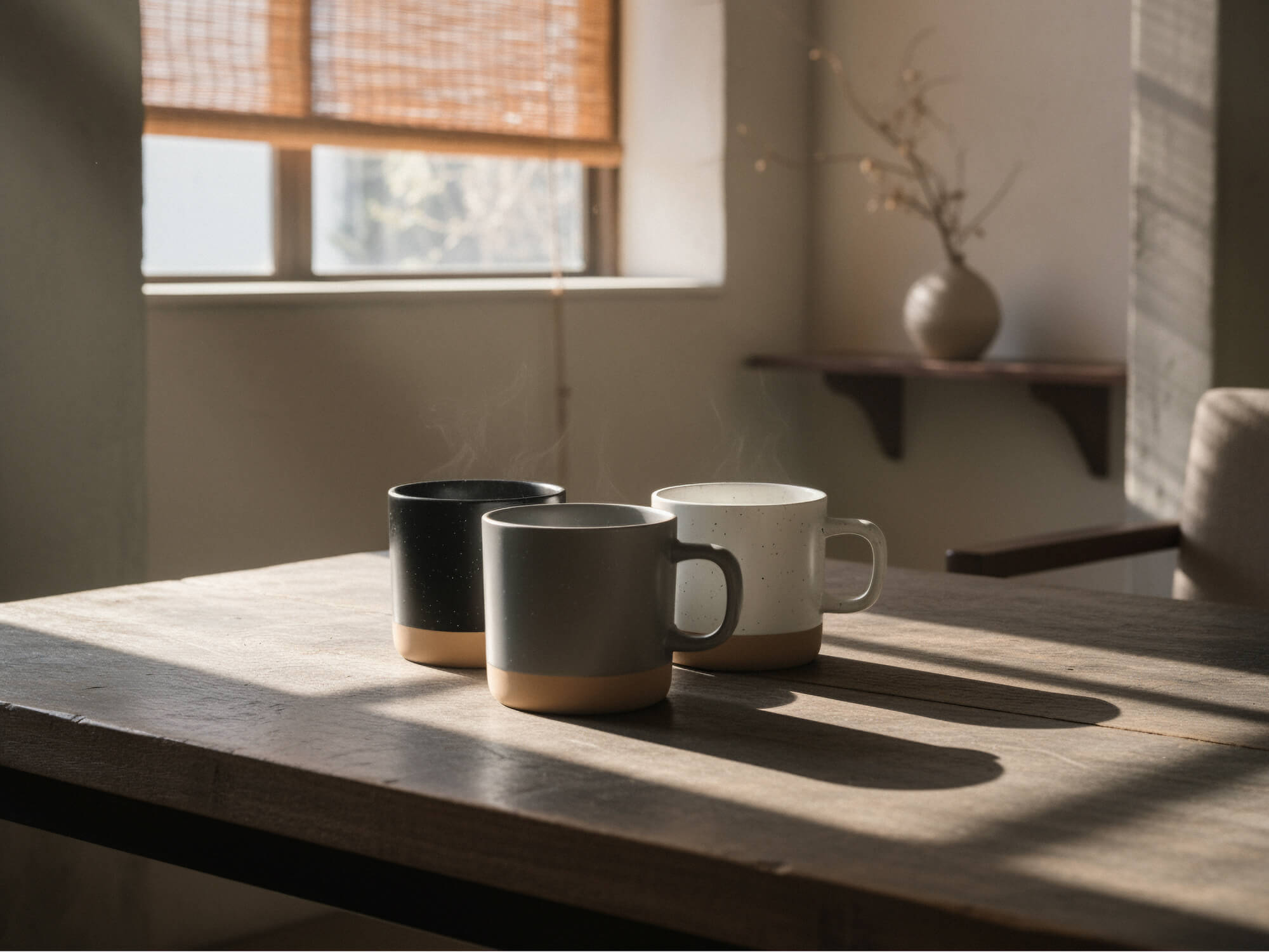 Kaffemugg med Tryck - 360 ml - Oglaserad botten - EASYTRYCK.se