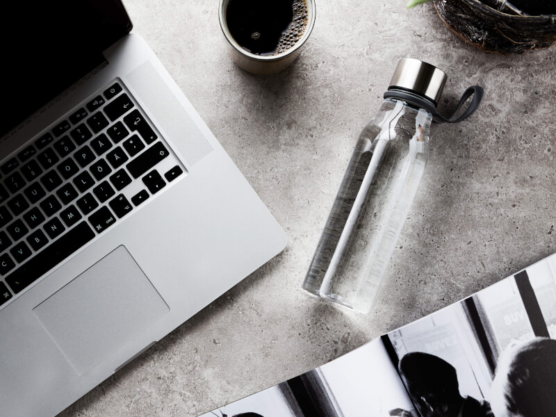 Vattenflaska Lean Tritan med tryck / logo - 57 cl - EASYTRYCK.se