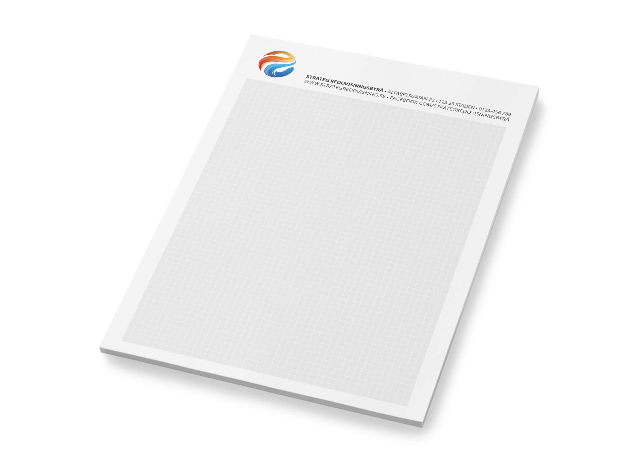 Skrivblock A5 - Med eget tryck - EASYTRYCK.se